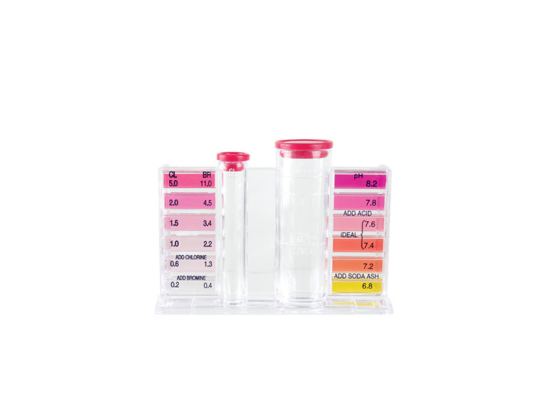 Pool Test Kit Vial Replacement 4 in 1