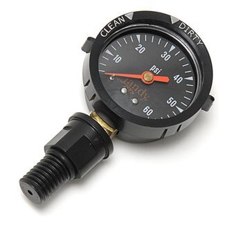 Jandy CS Pressure Gauge and Adaptor - 60PSI