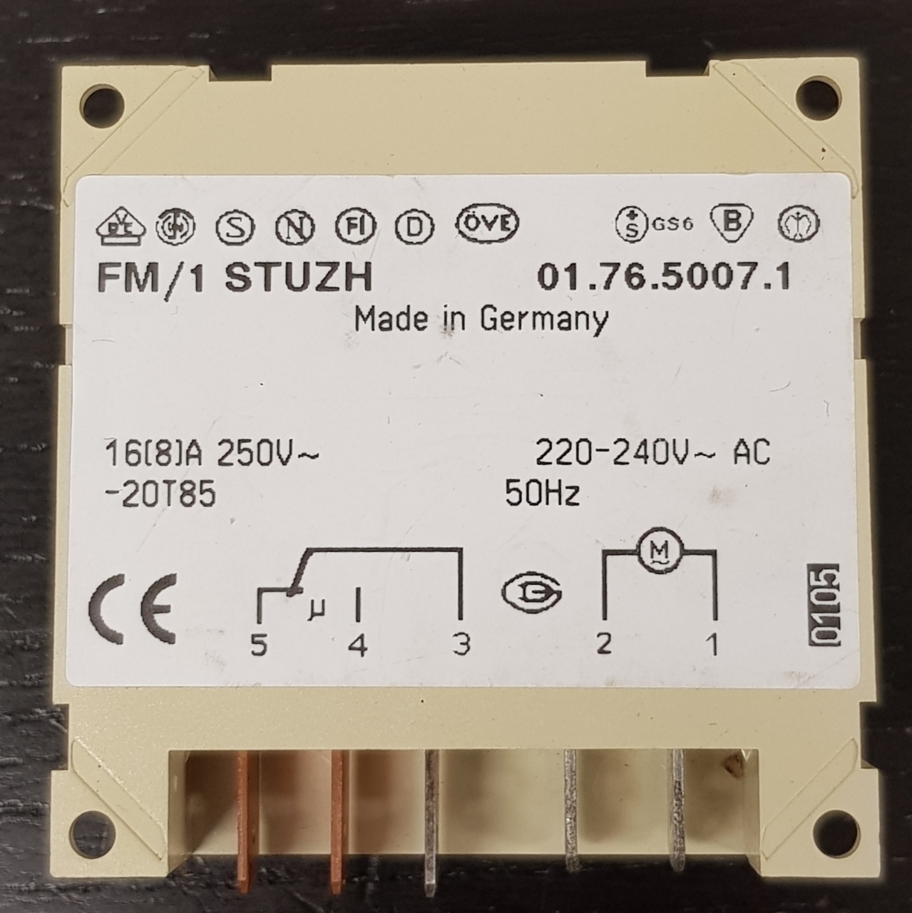 Wattmaster / Grasslin Time Clock - Standard Chlorinator Timer - Genuine