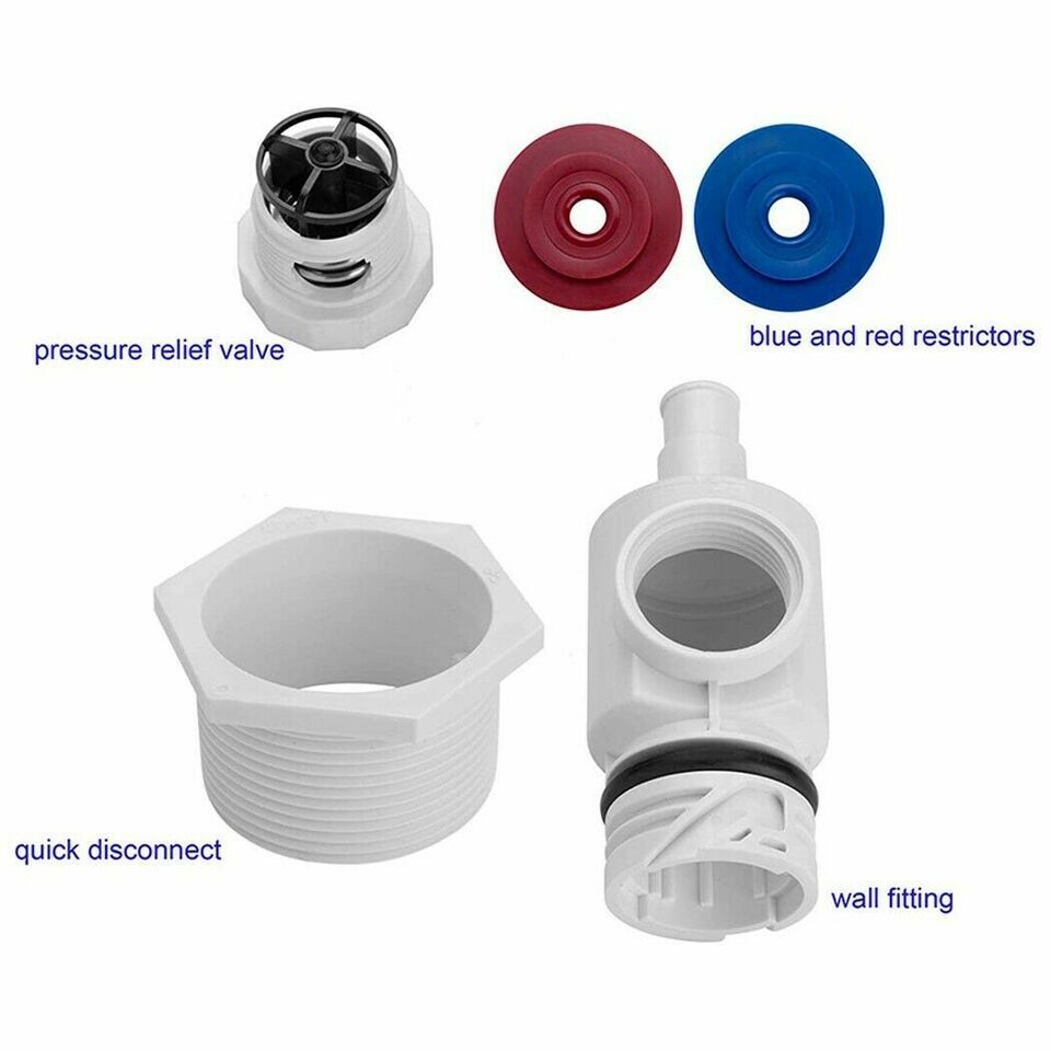 WALL FITTING JET-VAC UNIVERSAL COMPLETE