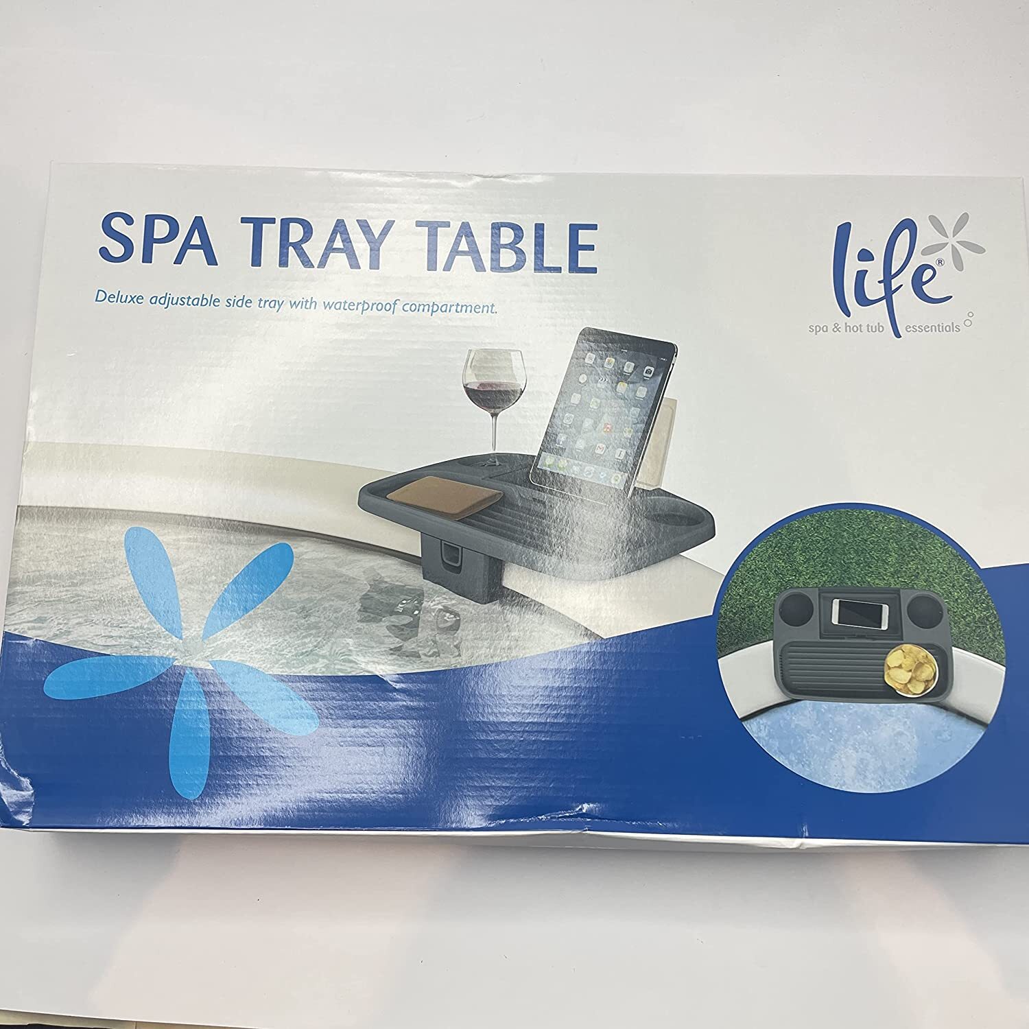 Deluxe Spa Tray Table - by Life